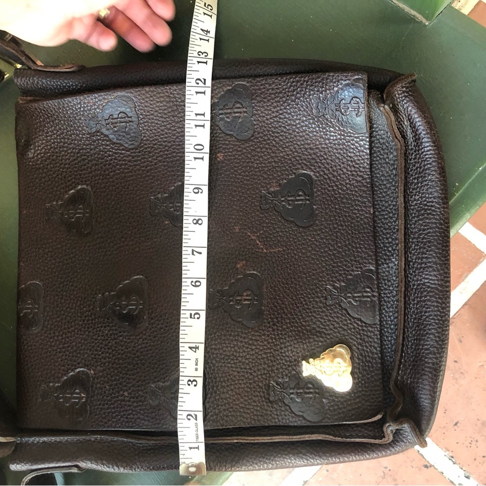 Gene Simmons Limited Edition Pebble Leather Messenger… - Gem